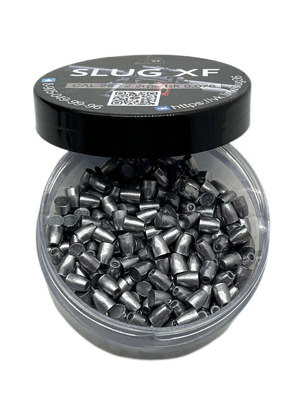 Пули для пневматики SLUG XF 6.35мм (500шт.) 2,33гр, бк 0.078