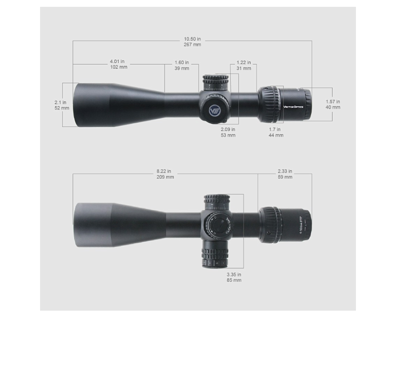 Прицел Vector Optics VEYRON 4-16X44 SFIR FFP